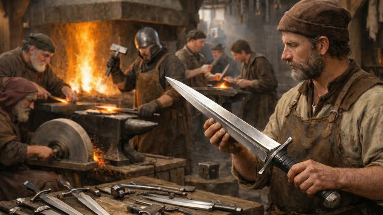 Inside Medieval Misericorde Making: The Dagger Meant to End Mercy (Full ...