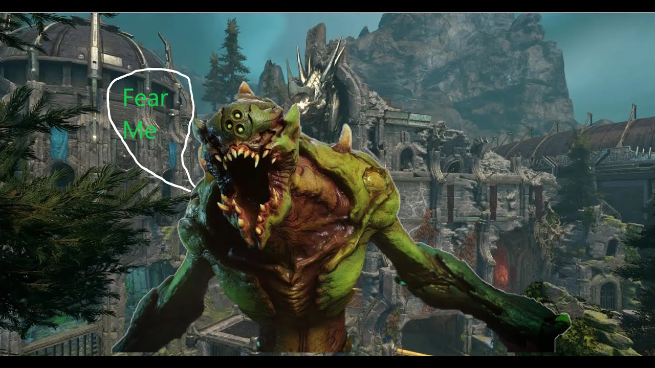 Doom Eternal CO OP but I'm cursed for half the video - YouTube