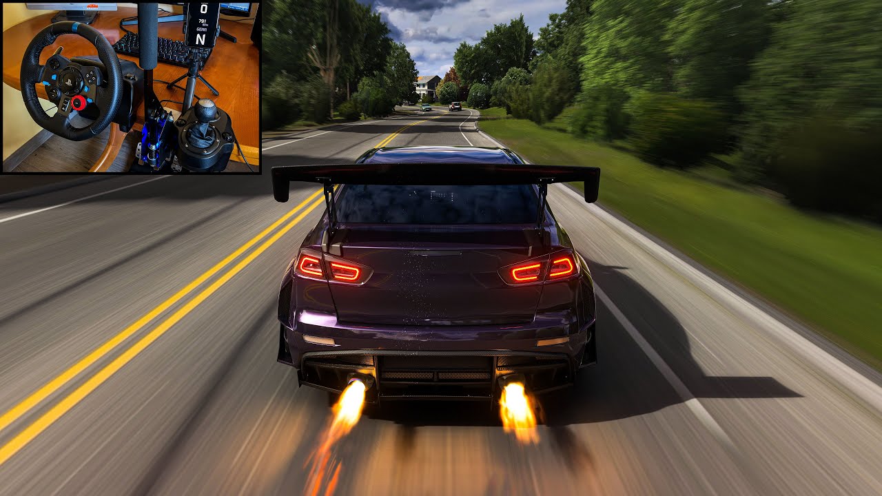 Mitsubishi Lancer EVO X - Assetto Corsa | Steering Wheel Gameplay - YouTube