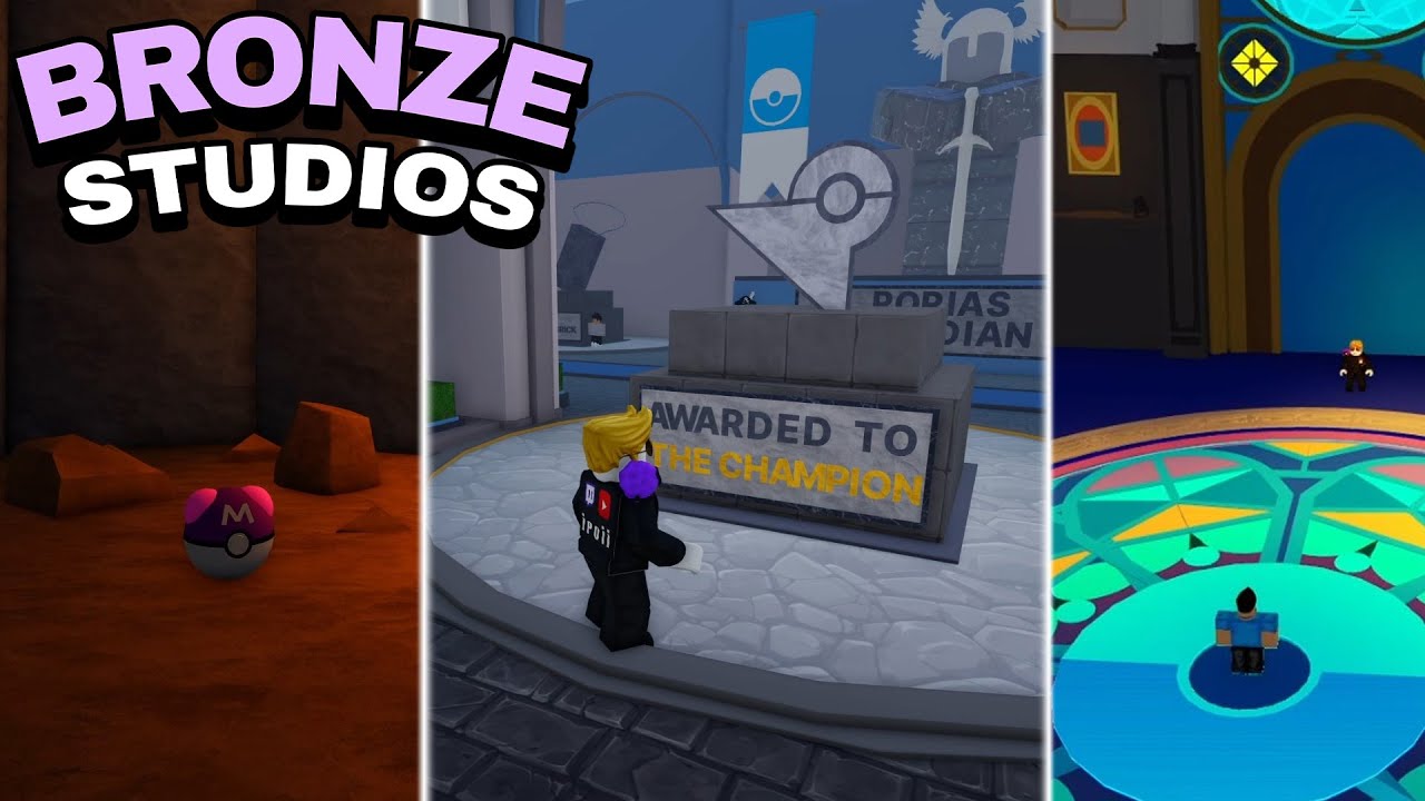 THE RORIA LEAGUE IN POKEMON BRICK BRONZE , that u will maybe never see ...