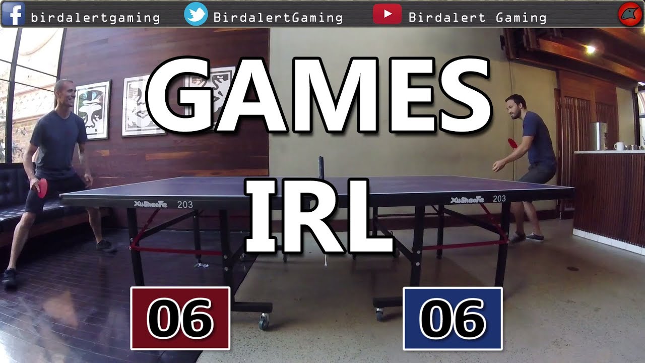 Games IRL | Table Tennis - Game 0001 - YouTube