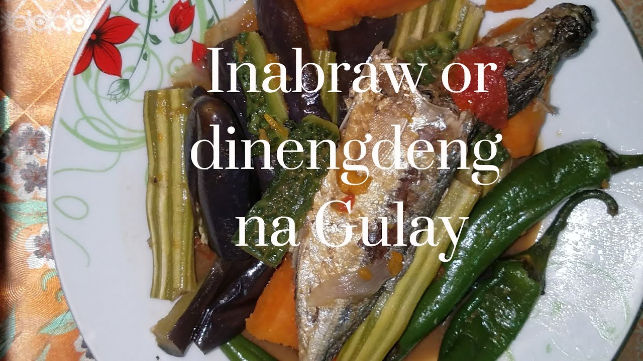 Inabraw na gulay - YouTube