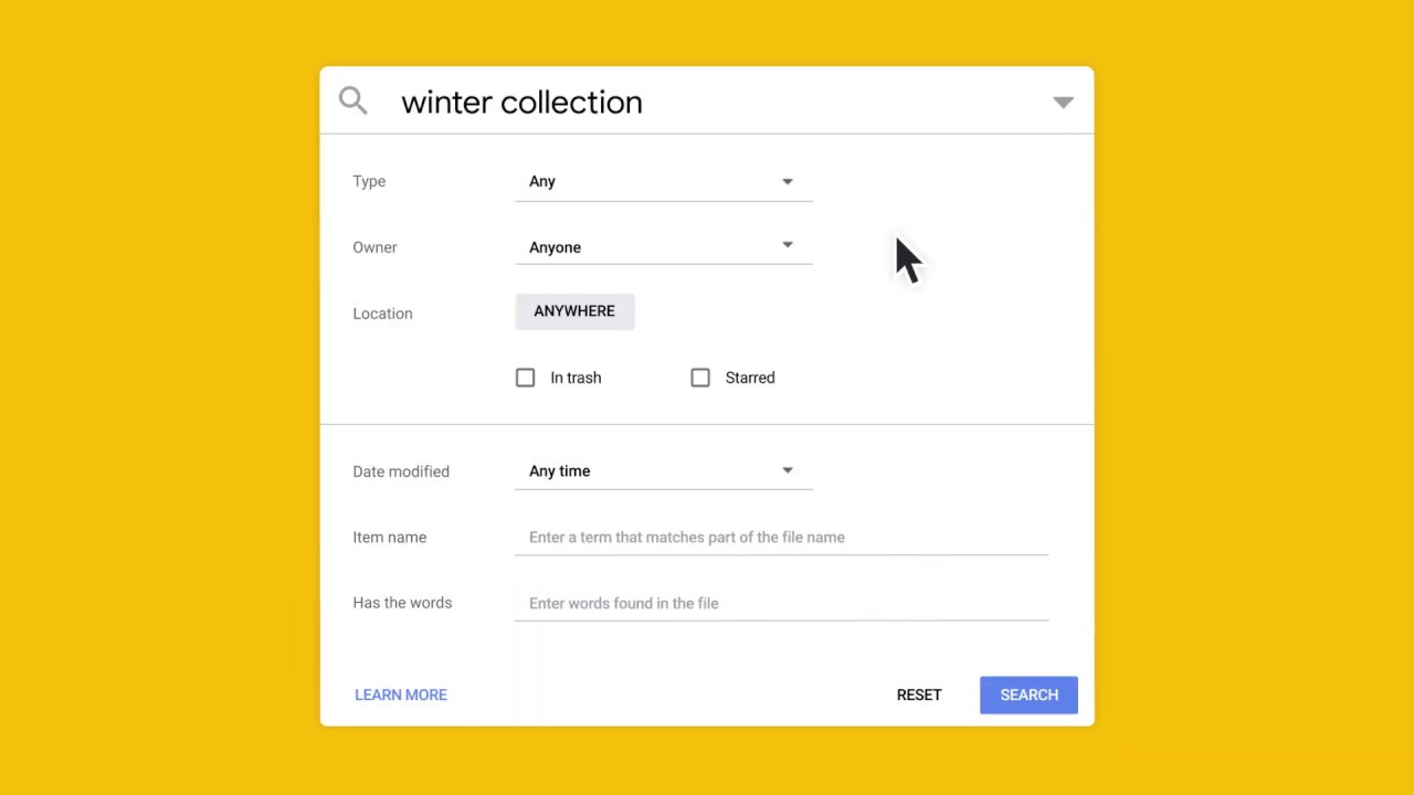Searching for files in Google Drive is quick, easy, and intelligent ...