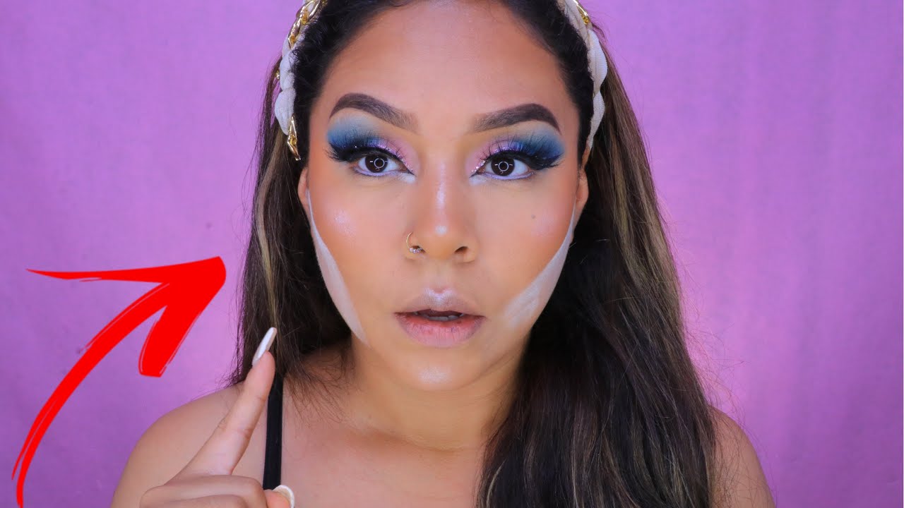 DISIMULA TUS CACHETES CON ESTA TÉCNICA - YouTube