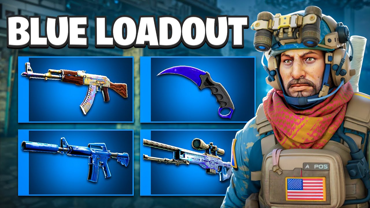 Best Blue FULL Loadout on CS2! (2025) - YouTube