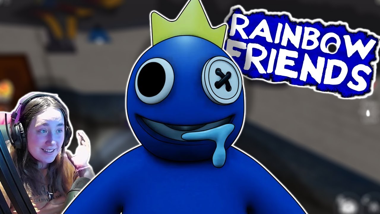 Her first time playing RAINBOW FRIENDS... - YouTube