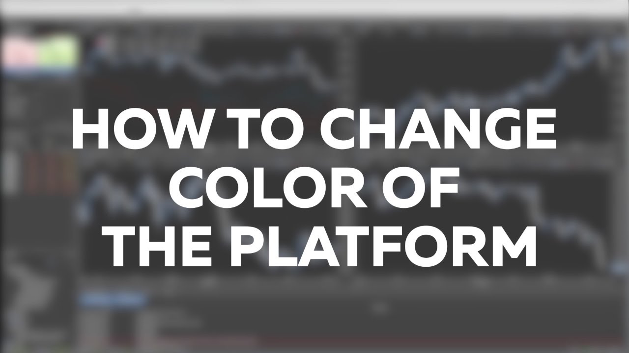 Tutorial #How to change color of the platform - YouTube