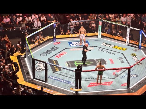Conor McGregor vs Max Holloway - My View from the Crowd