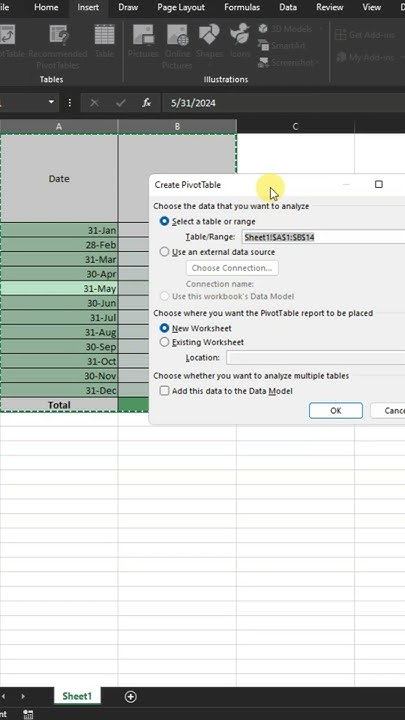 How to Create a Pivot Table in Excel in 30 Seconds! 💡 #ExcelTips #Shorts - YouTube