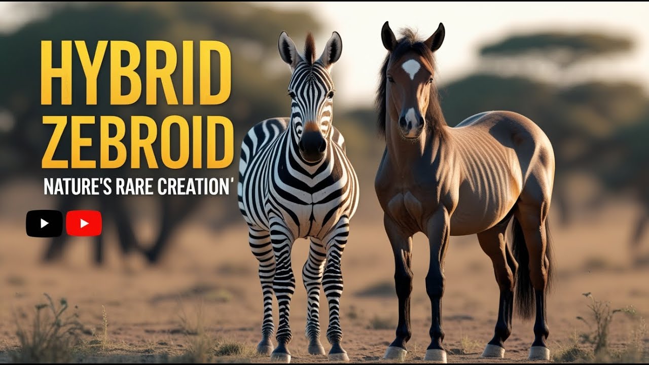 “How Hybrid Zebroid is Born The Incredible Cross Between a Zebra and a ...