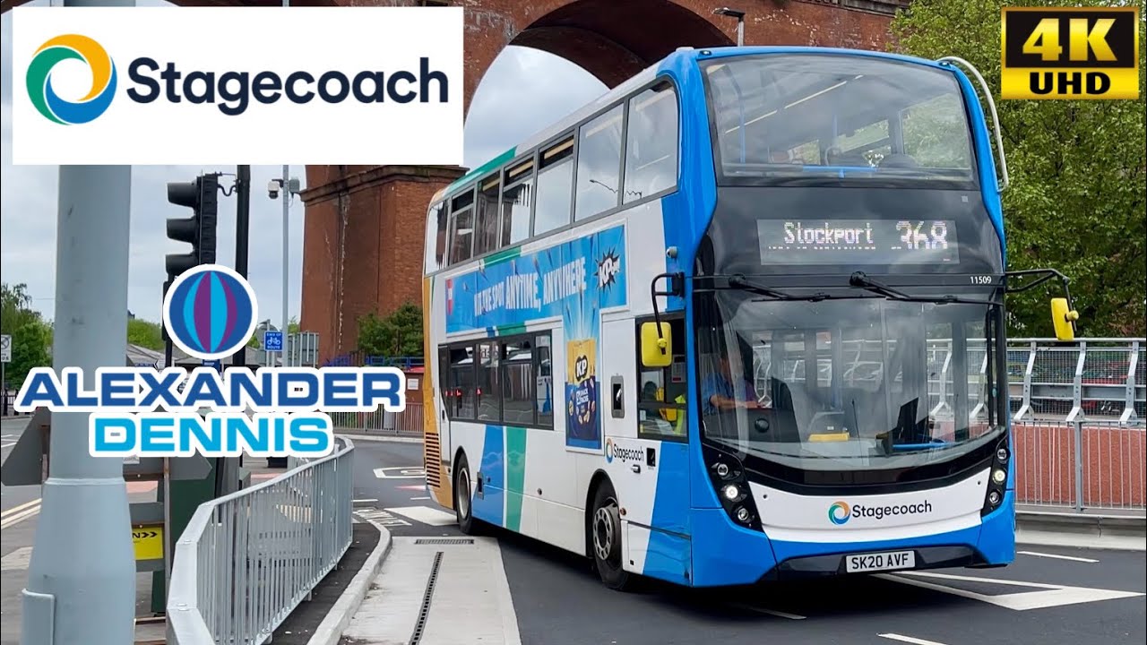 [Stagecoach: 368 Wythenshawe to Stockport via Cheadle] Alexander Dennis ...
