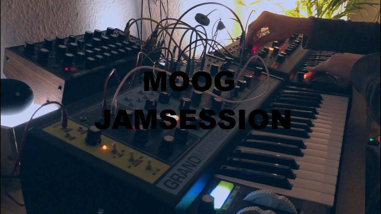 Moog Synthesizer Session - YouTube