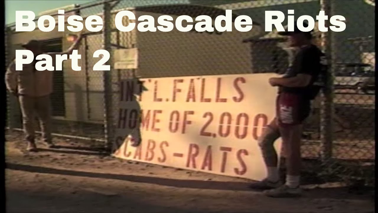 International Falls Boise Cascade Riots 1 Year Anniversary Part 2 - YouTube
