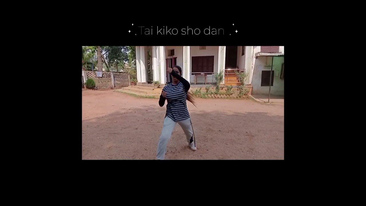 Part Of Martial Art Kata No 1 Tai Kiko Sho Dan Sports