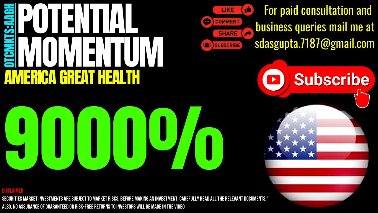 AMERICA GREAT HEALTH POTENTIAL MOMENTUM | AAGH STOCK - YouTube