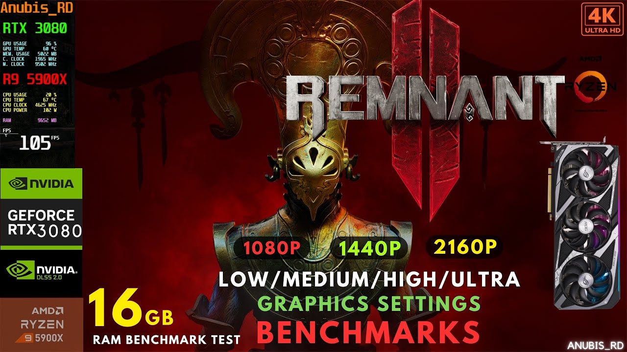 REMNANT 2 | LOW/MEDIUM/HIGH/ULTRA GRAPHICS SETTINGS | 1080P/1440P/2160P ...