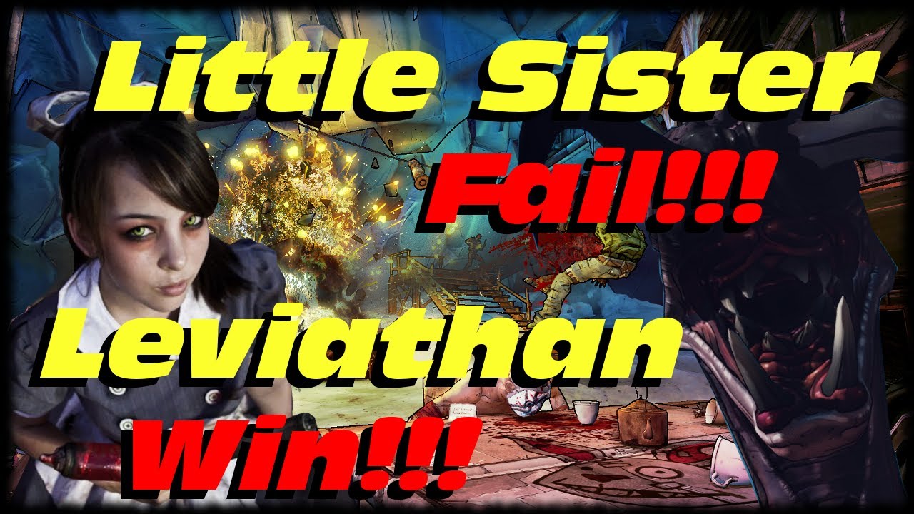 Borderlands 2 Little Sister Bioshock Easter Egg Fail! Leviathan 25 ...