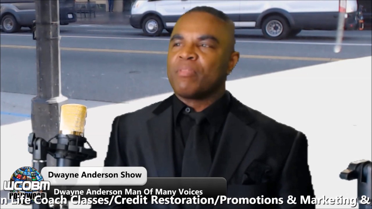DWAYNE ANDERSON SHOW X1,MY TV SHOW IN HOLLYWOOD 1RST PART 1 - YouTube