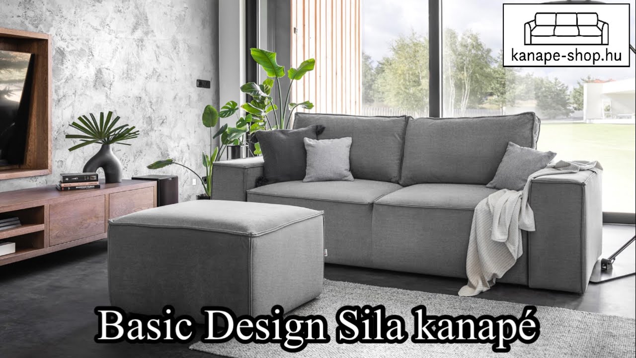 Basic Design Sila kanapé - YouTube