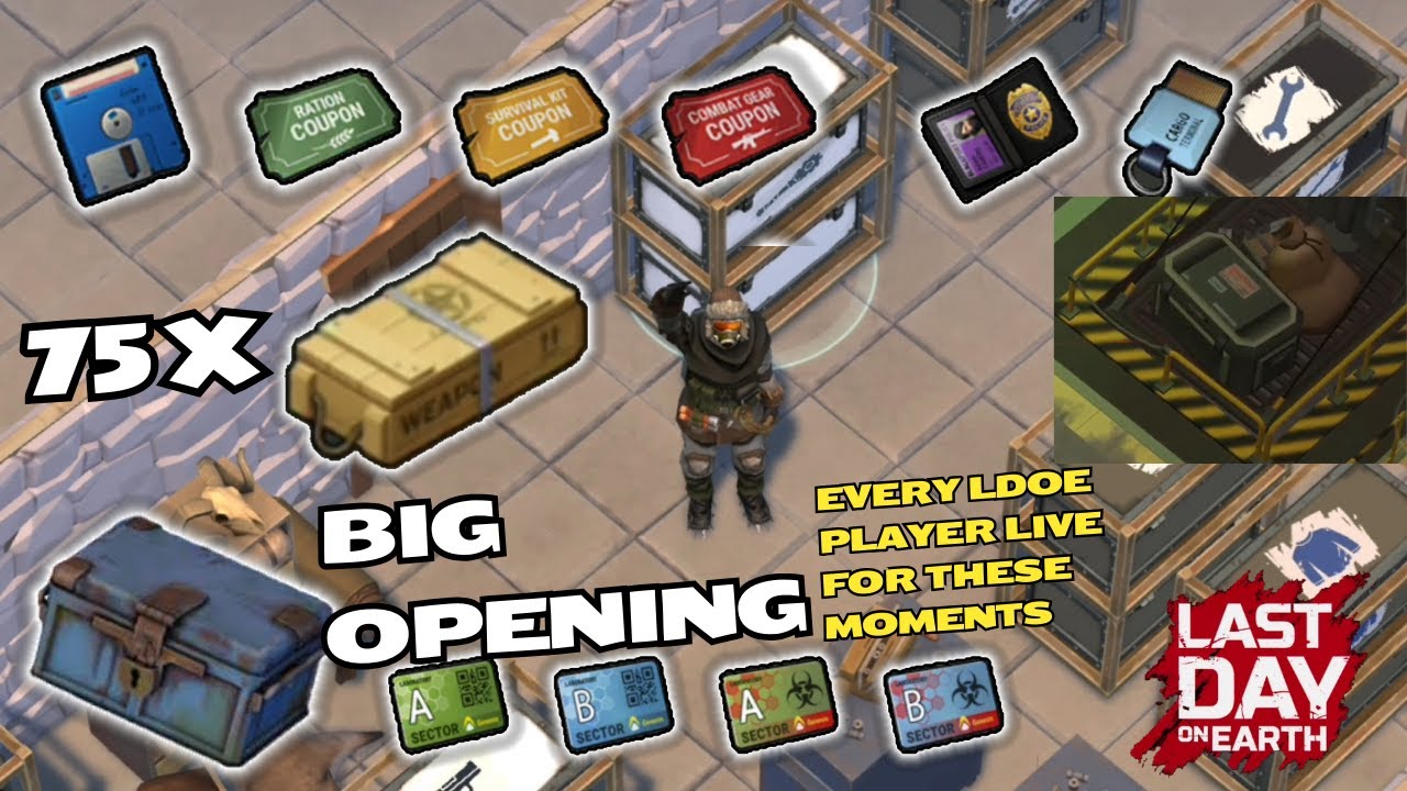 EVERY LDOE PLAYER LIVE FOR THESE MOMENTS HUGE OPENING Last Day on Earth ...