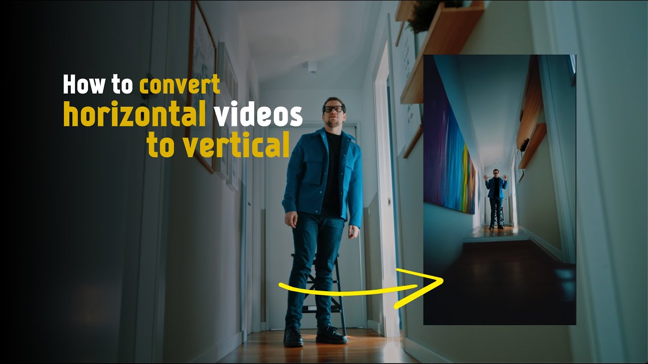 How to make vertical videos for Instagram or TikTok from horizontal ...