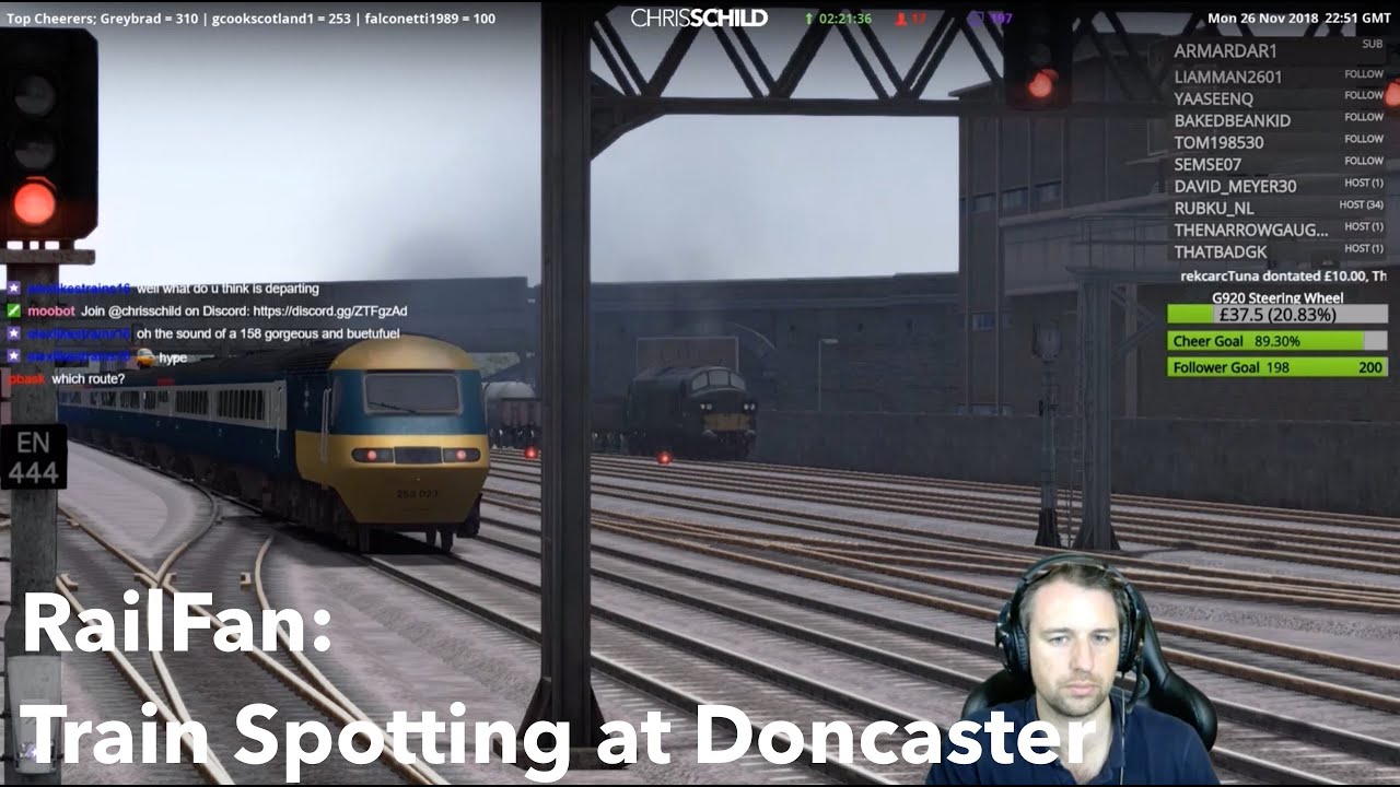 Train Simulator 2019: Workshop Scenario - Train Spotting at Doncaster ...