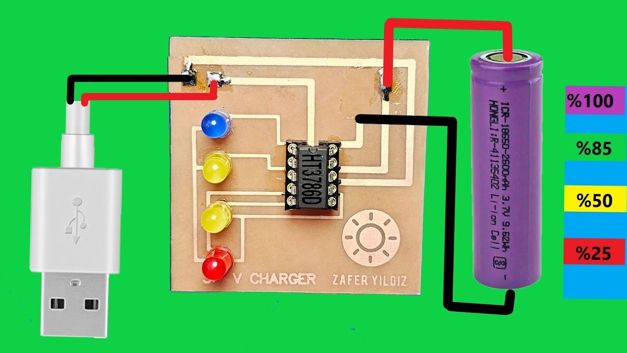 [New Idea ] Charge Your 3.7V Batteries Using a Single Chip , Li-ion ...