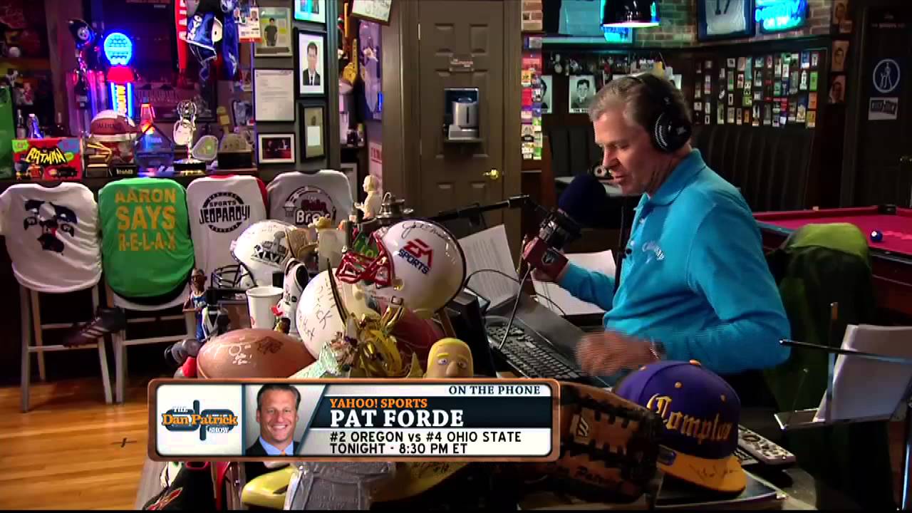 Pat Forde on The Dan Patrick Show (Full Interview) 1/12/15 - YouTube