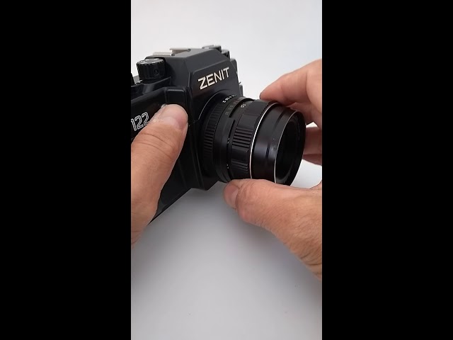 Zenit 122 + Helios 44M-4