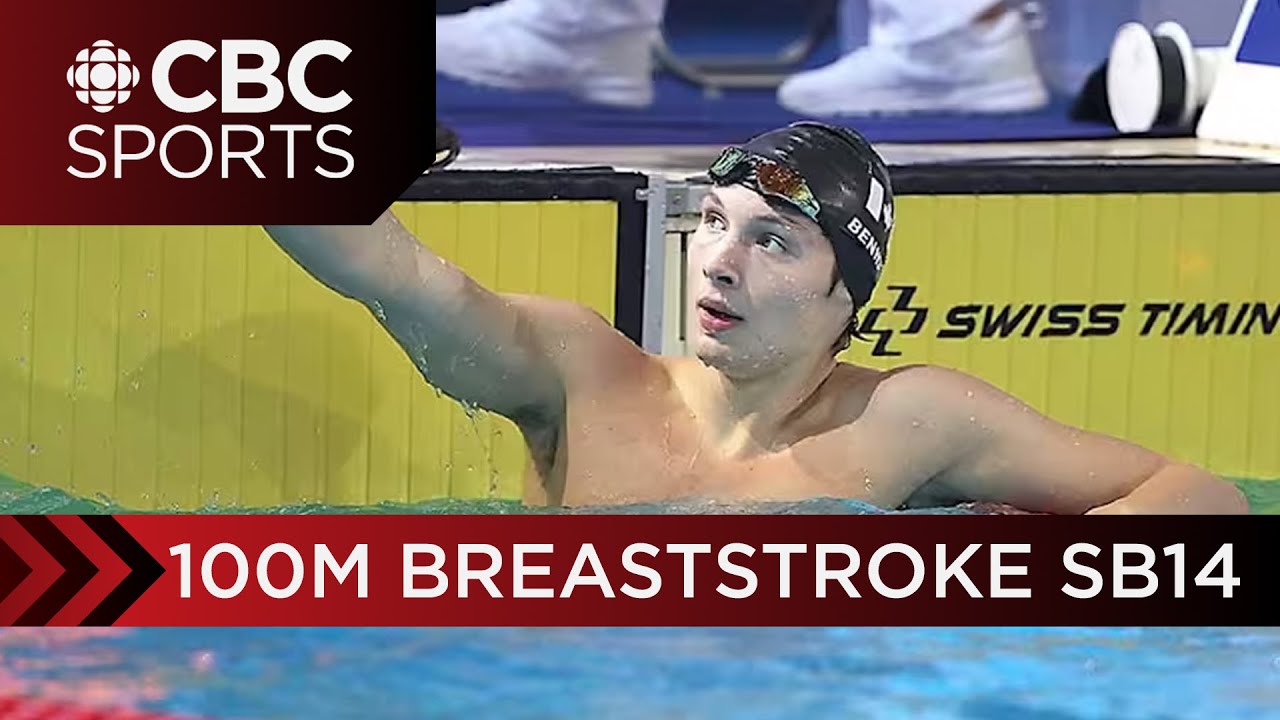 Nicholas Bennett swims to silver at the Para worlds in England | CBC ...