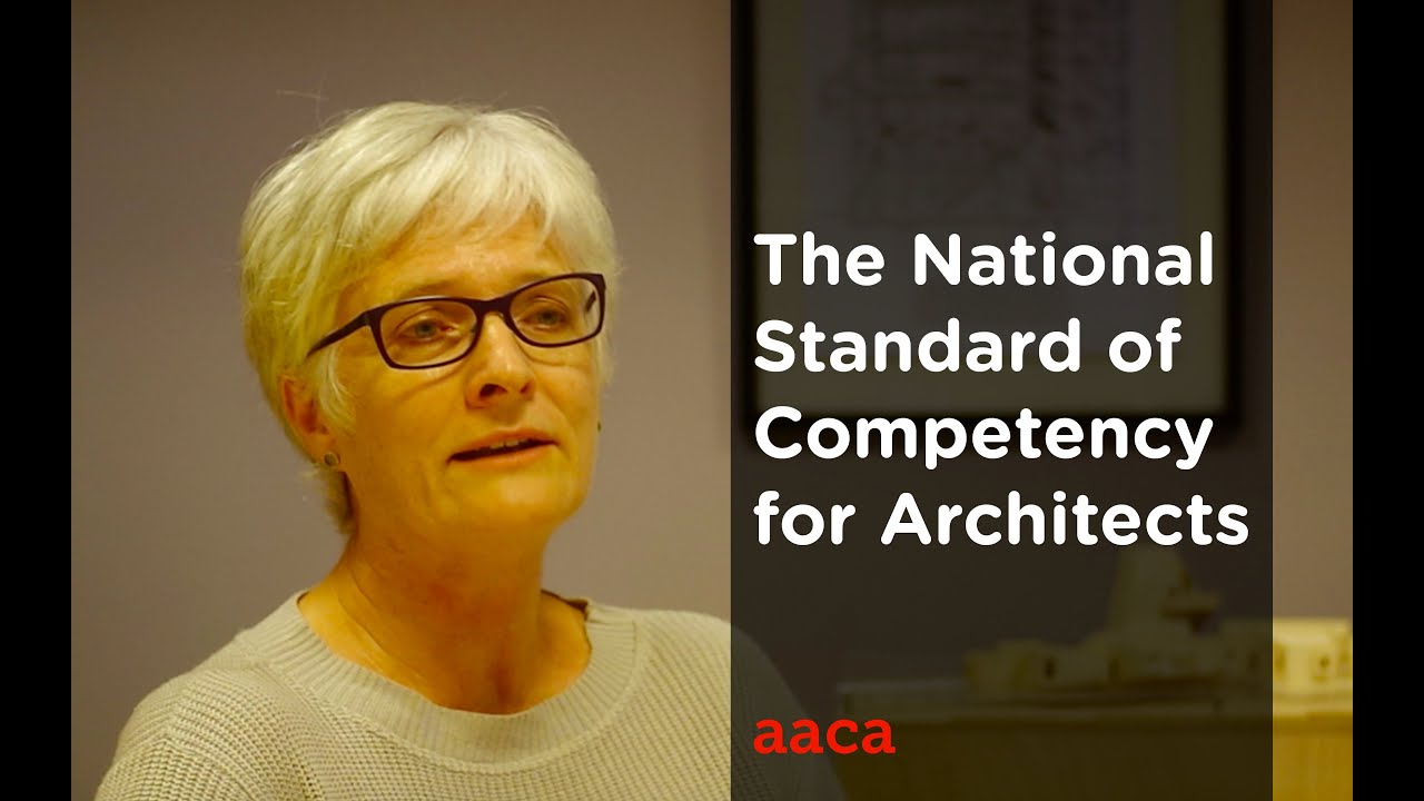 National Standard of Competency for Architects - YouTube