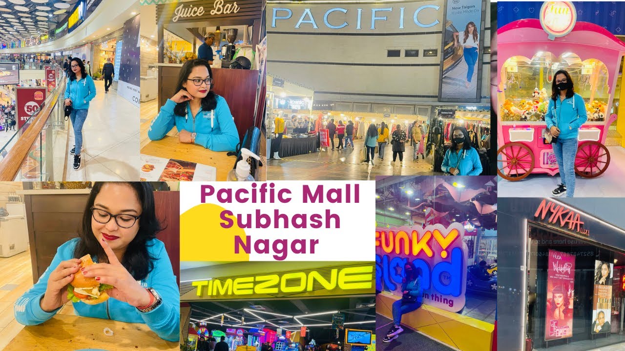 Pacific Mall Tour || Funky Island || Subhash Nagar || Tagore Garden ...