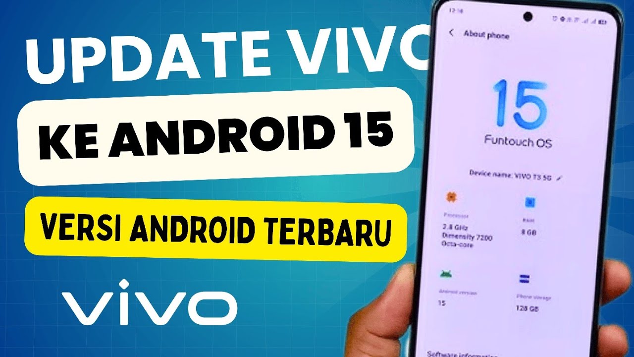 Cara Update Hp Vivo Ke Android 15 - Funtouch 15 Vivo Update! - YouTube