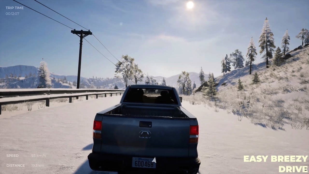 A Drive in Pine Valley | Easy Breezy Drive - YouTube