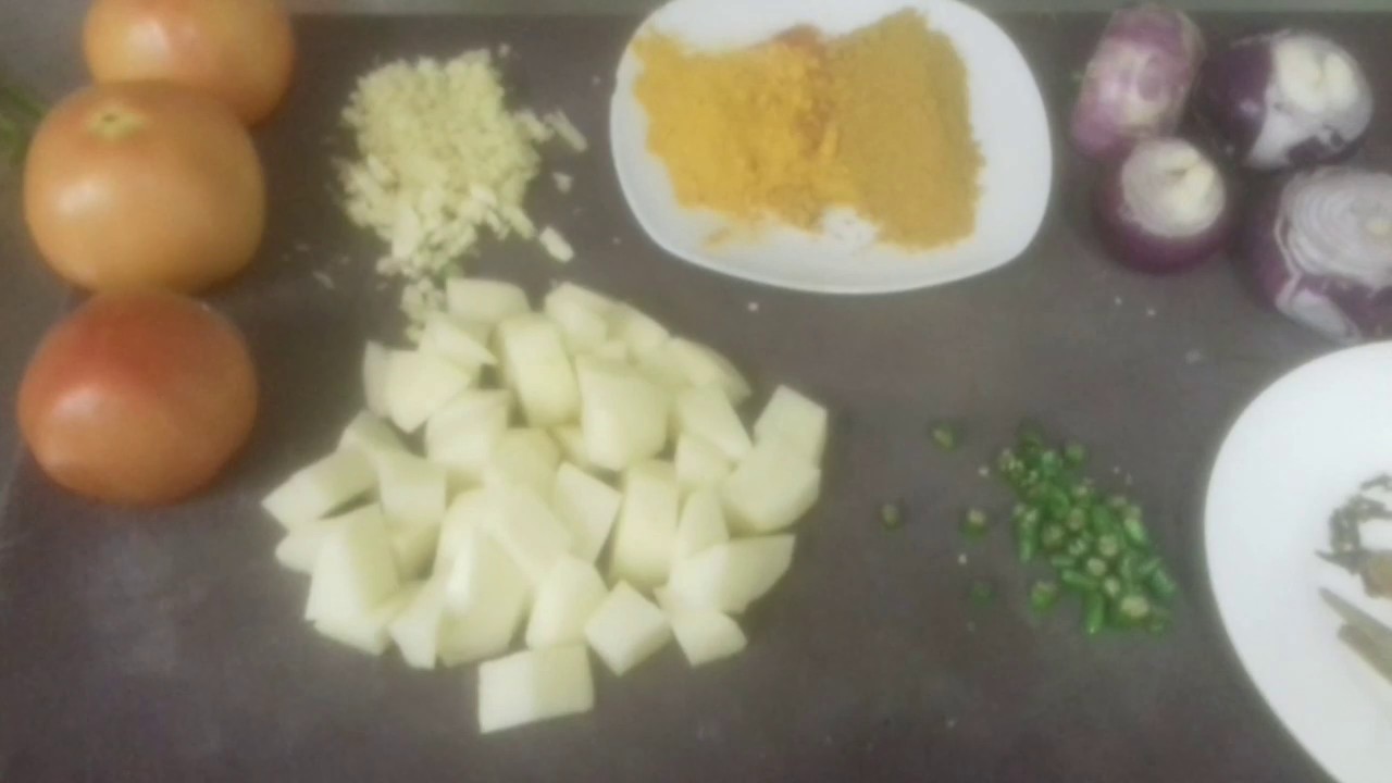 How To Make Keema Aloo [ very simple and very taste] - YouTube