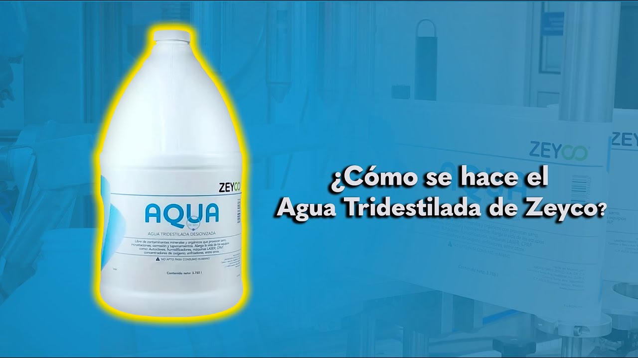 ¿cómo Se Hace El Agua Tridestilada De Zeyco Youtubeemk 3526