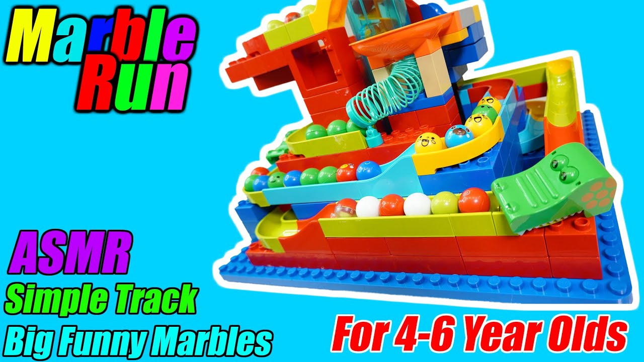 Marble Run for 4 - 6 Year Olds | Simple Build | Fun Track | Tall ...