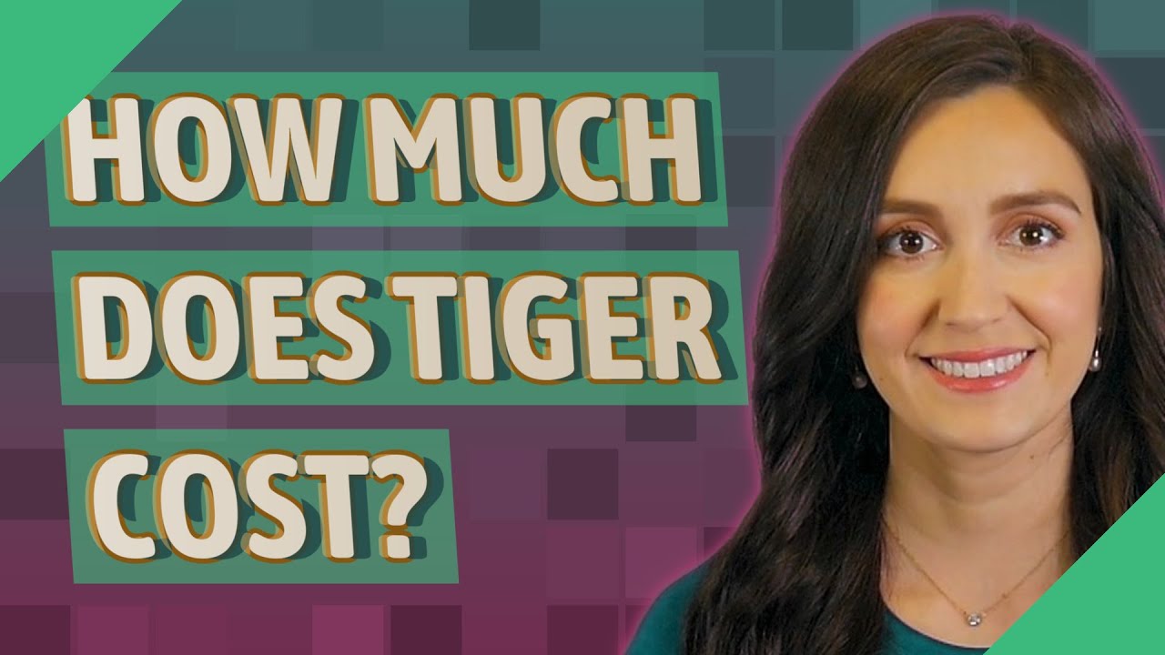How much does Tiger cost? - YouTube
