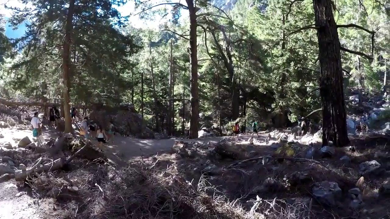 SAMARIA GORGE - CRETE , Φαραγγι της Σαμαριας - Κρητη - YouTube