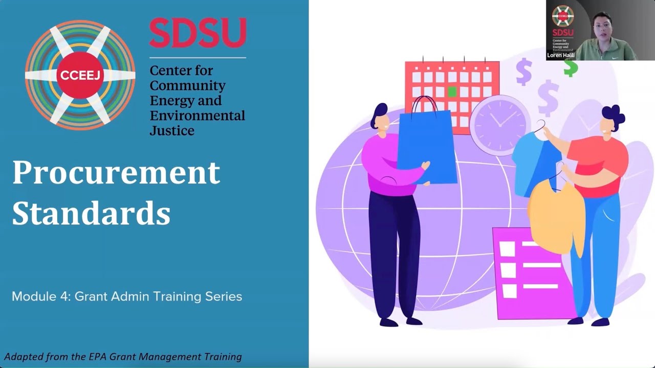 Module 4: Procurement Standards - YouTube