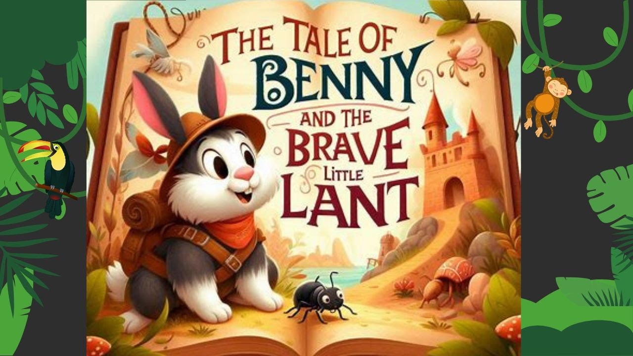 The Tale of Benny and the Brave Little Ant|Kids Story|Cartoon Story ...