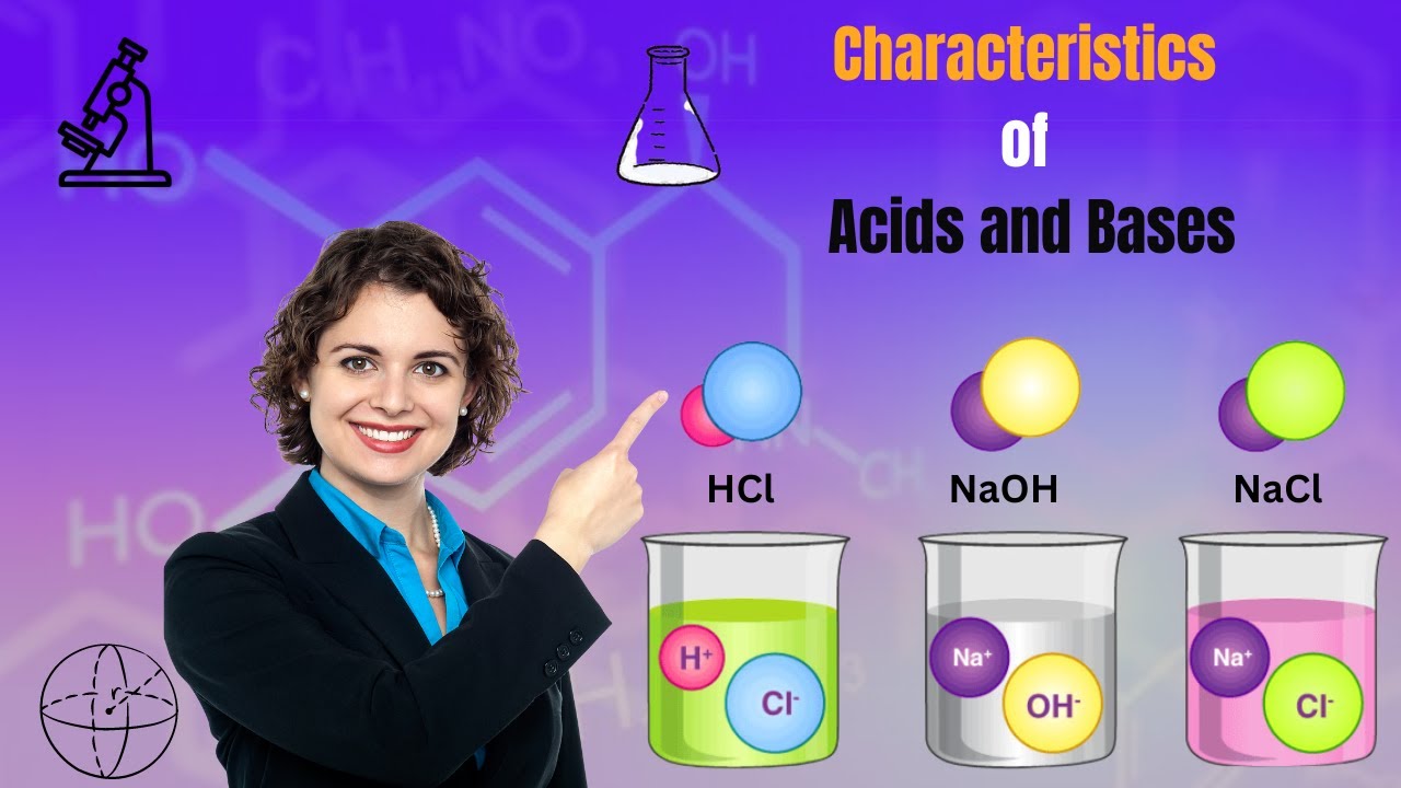 Characteristics of Acids and Bases. - YouTube