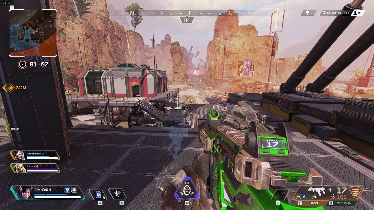 Apex Legends S5 - Fighting the last champion squad - YouTube