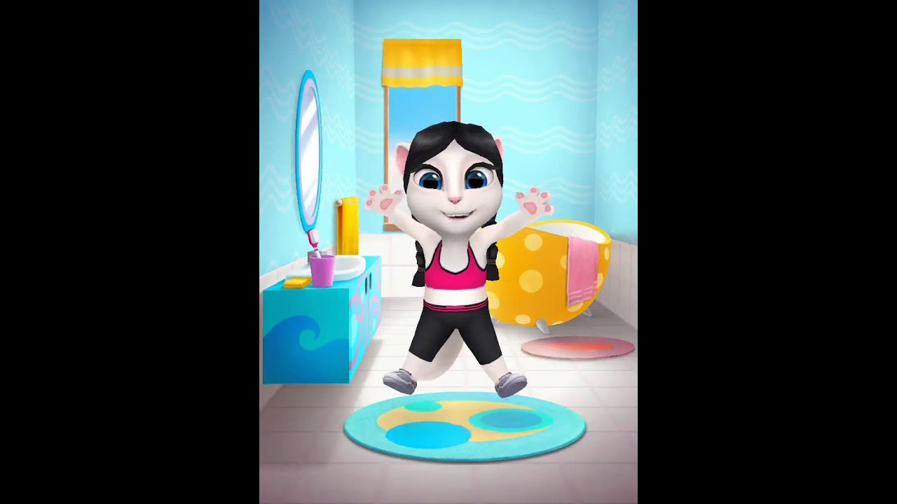 [My Talking Angela] Ha ha ha - YouTube