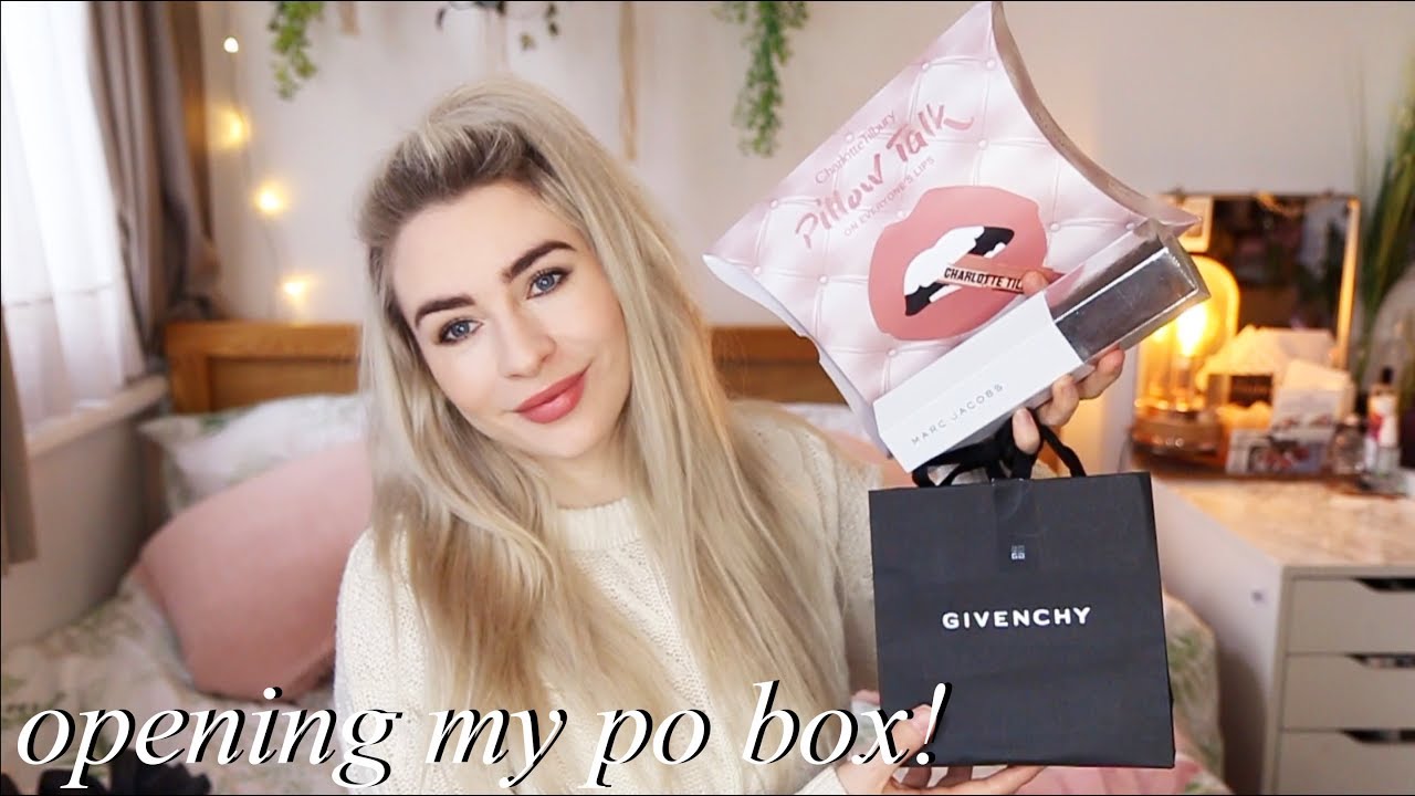 OPENING MY PO Box | Luxury Beauty, Chocolate & more! - YouTube