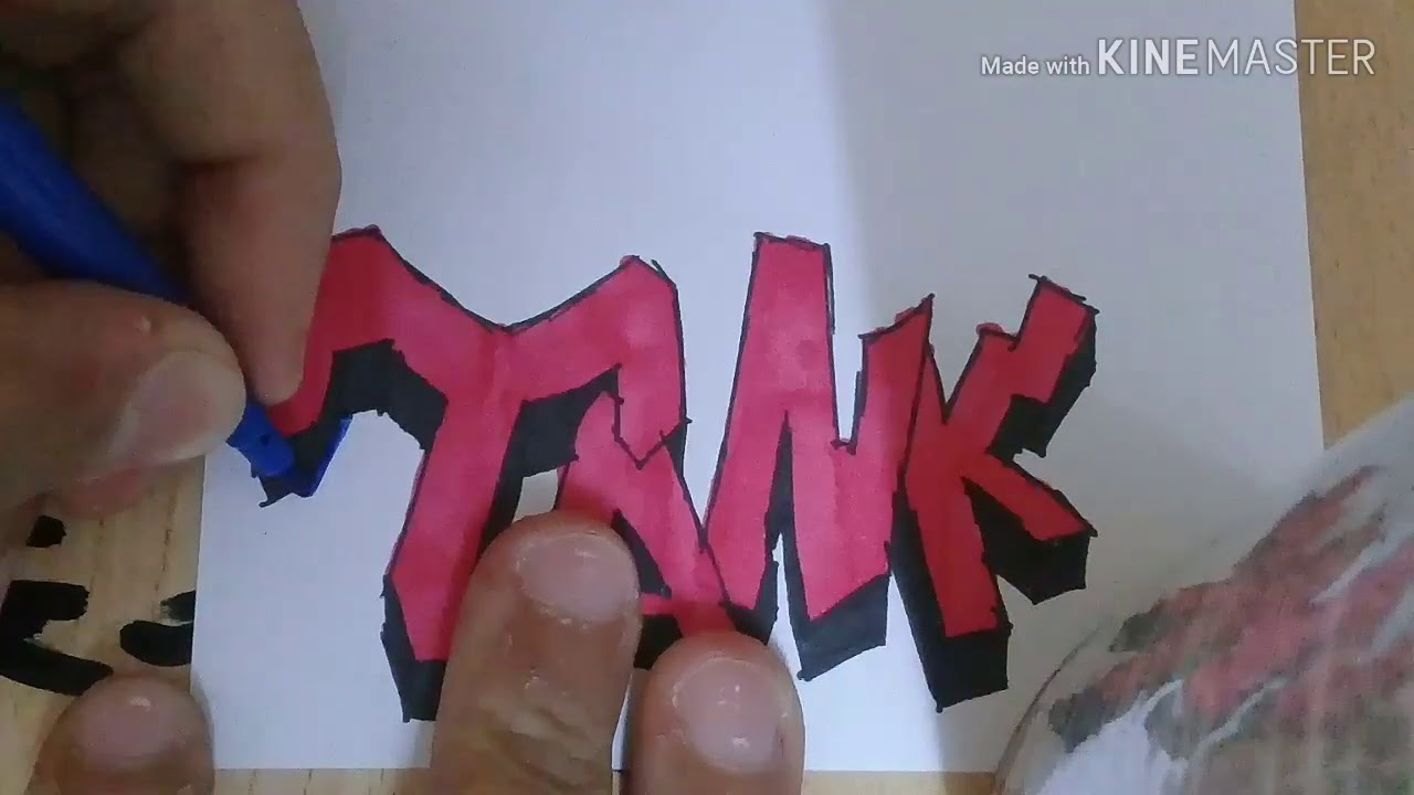 "TANK" graffiti - YouTube