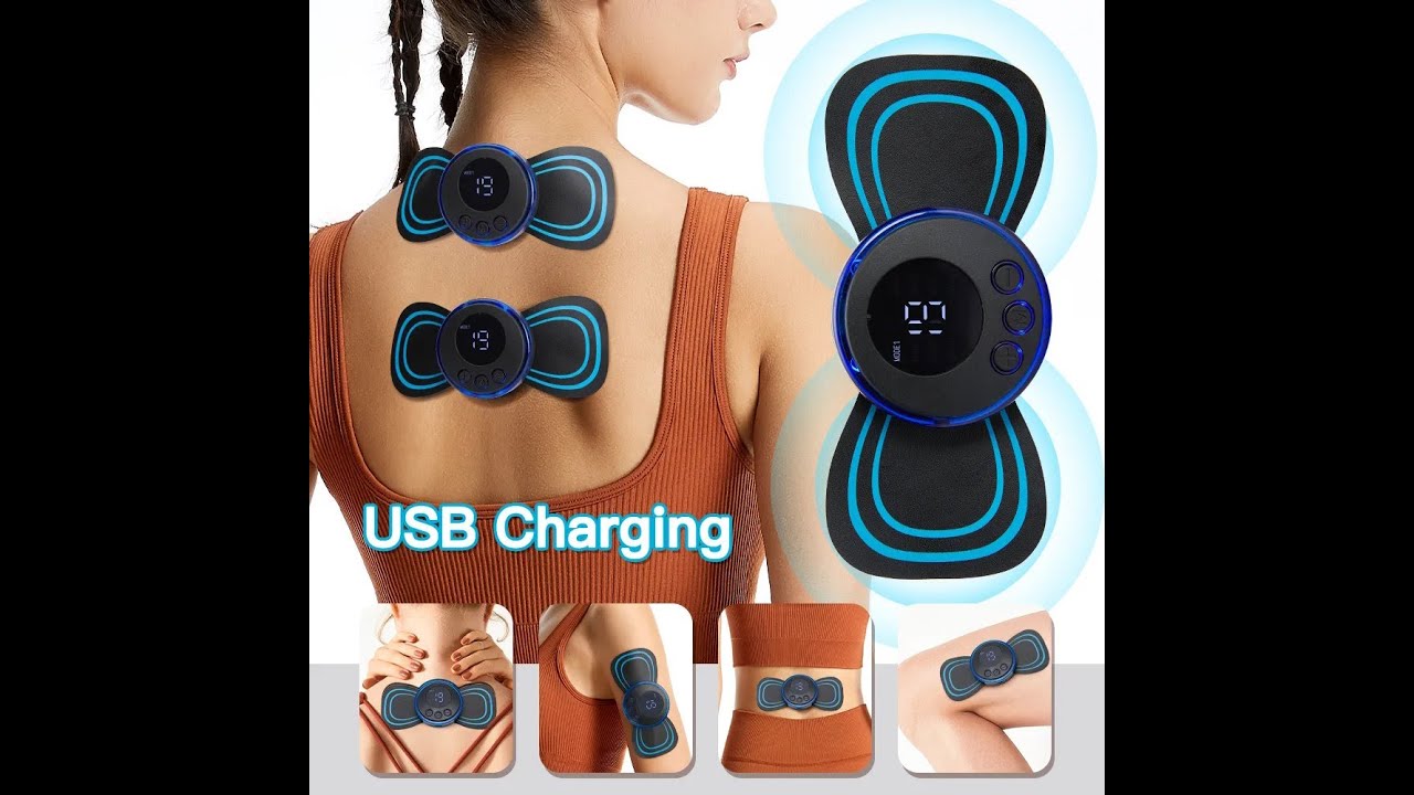 Neck Rechargeable Massager Electric Neck Massage - YouTube