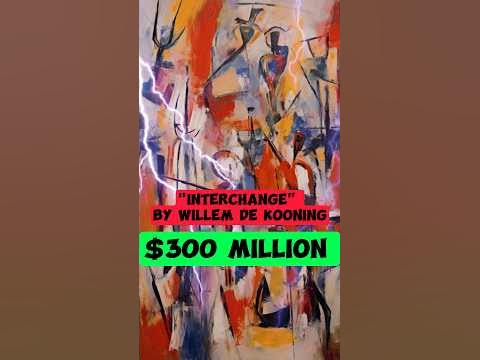 🎨"Interchange" by Willem de Kooning 🖌️🌟 #fact #shorts #art - YouTube