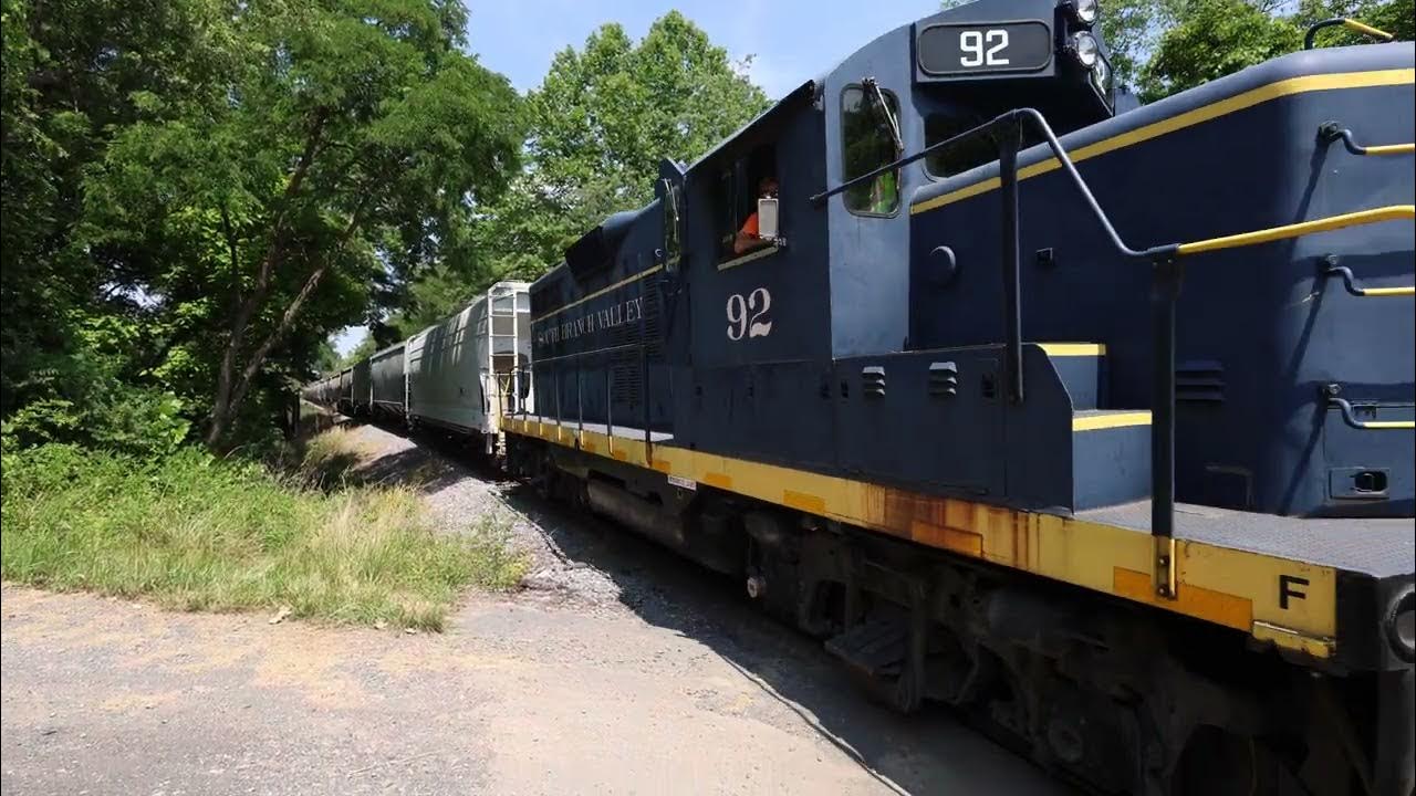 sbvr 92 shoving 65 cars solo - YouTube