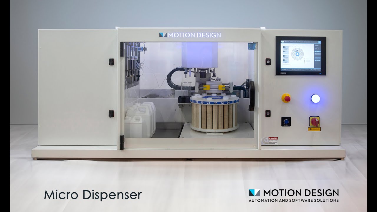MARS Micro Dispenser | Motion Design - YouTube